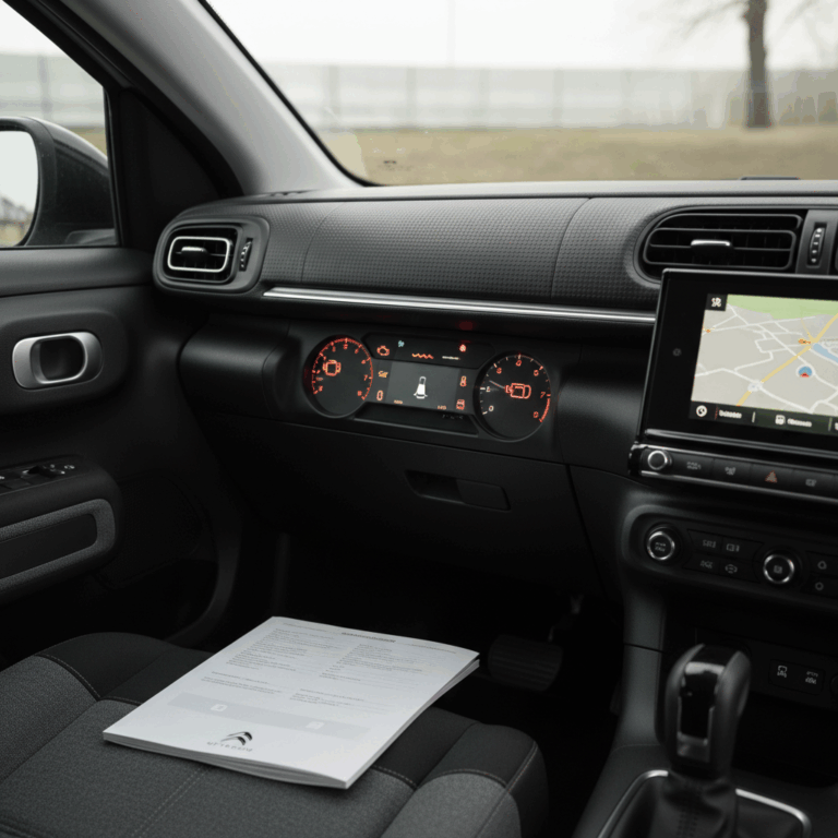 Citroën C3 2025 : Décryptez les Voyants de Votre Tableau de Bord